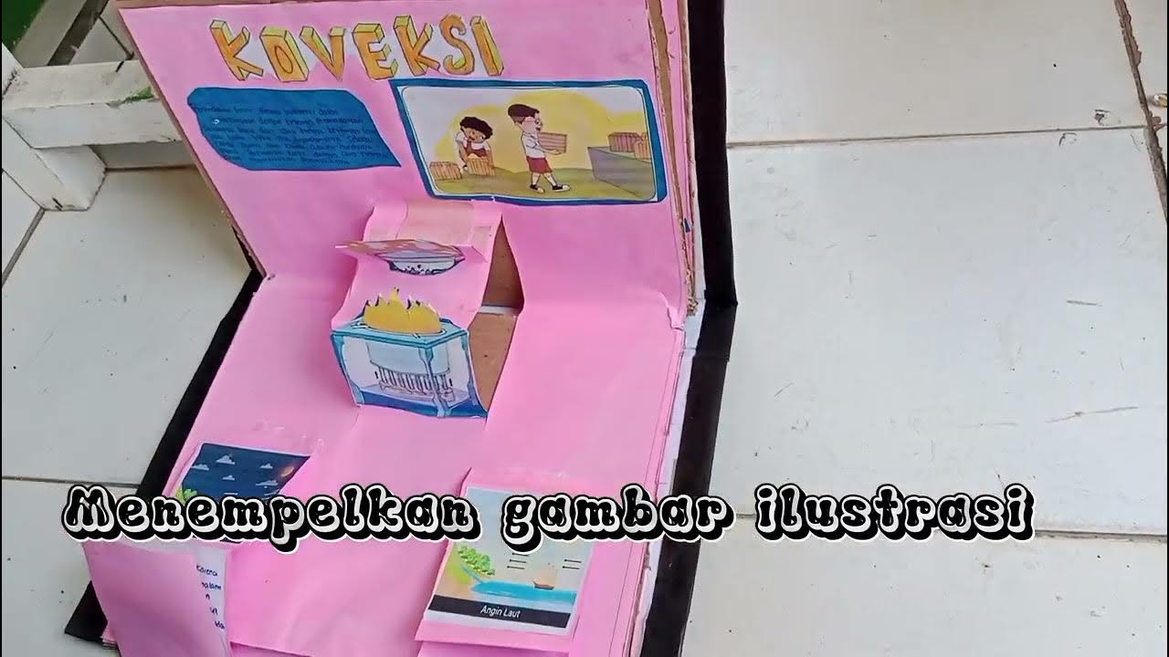 Pembuatan media pembelajaran pop up book - YouTube