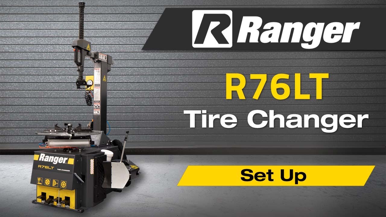 Setting Up the R76LT Tire Changer by Ranger - YouTube
