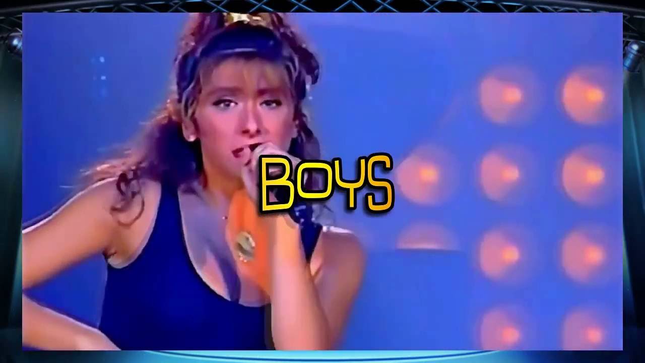 On Stage - Sabrina Salerno - Boys 03 - YouTube
