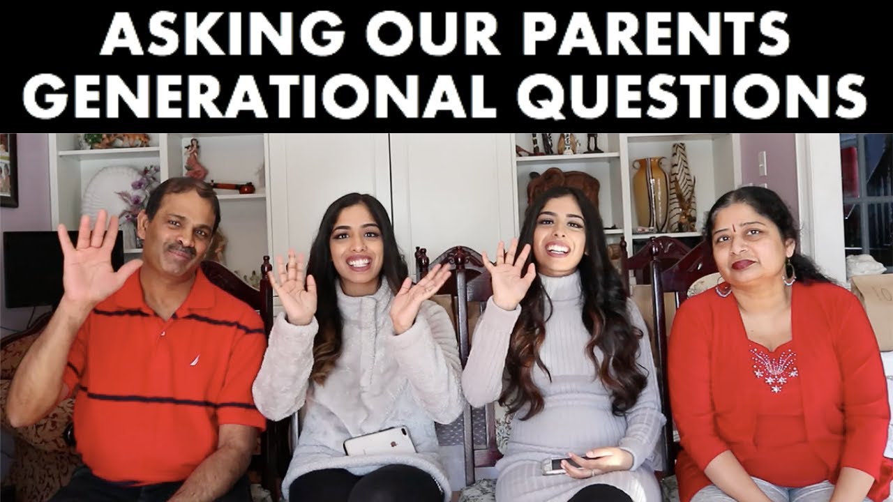 ASKING OUR PARENTS GENERATIONAL QUESTIONS: Q&A STYLE ***LEARN THEIR ...