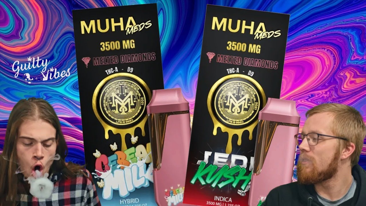 Muha Meds Melted DIAMONDS 3.5g THCA DISPO (Jedi Kush, Cereal Milk ...