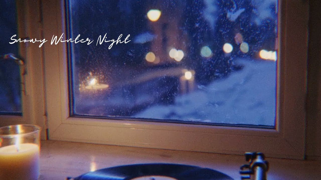 It's A Snowy Winter Night | Music to Relax and Sleep to on a Cold ...