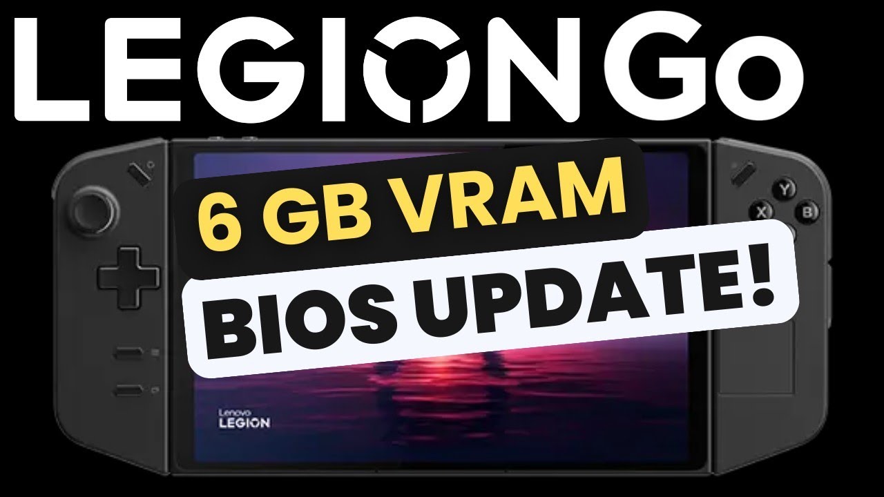 Lenovo Legion GO - Beta BIOS Update & VRAM auf 6 GB erhöhen - Tutorial ...