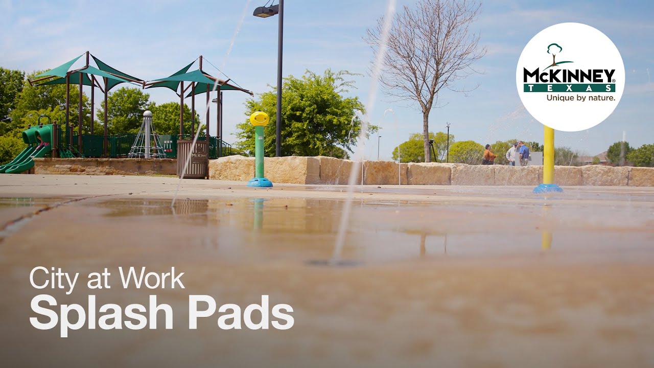 City at Work - Splash Pads - YouTube