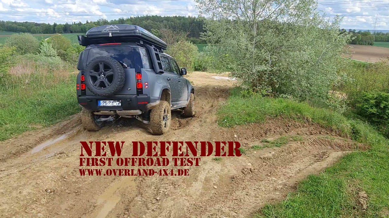 NEW Land Rover DEFENDER first Offroad Test - YouTube
