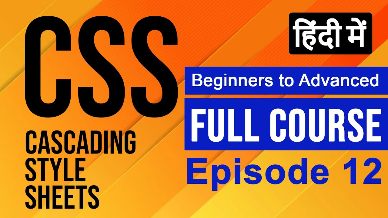 Text Manipulation In CSS Episode 12 CSS Tutorial In Hindi CSS Text Manipulation In CSS Episode 12 CSS Tutorial In Hindi CSS