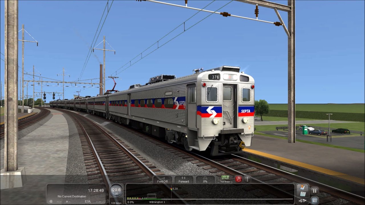 Train Simulator 2017 HD: Operating SEPTA GE Silverliner IV on ...