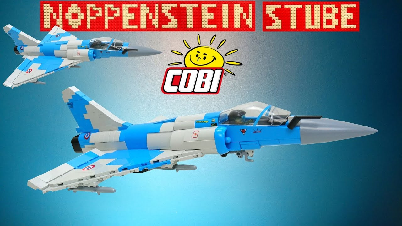 COBI® Mirage 2000-5 Review Deutsch | Düsenjäger Dassault Mirage - YouTube