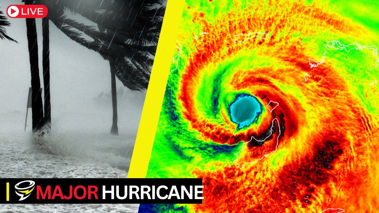 MAJOR HURRICANE Coming! Watch live preparations and Project MesoVort ...