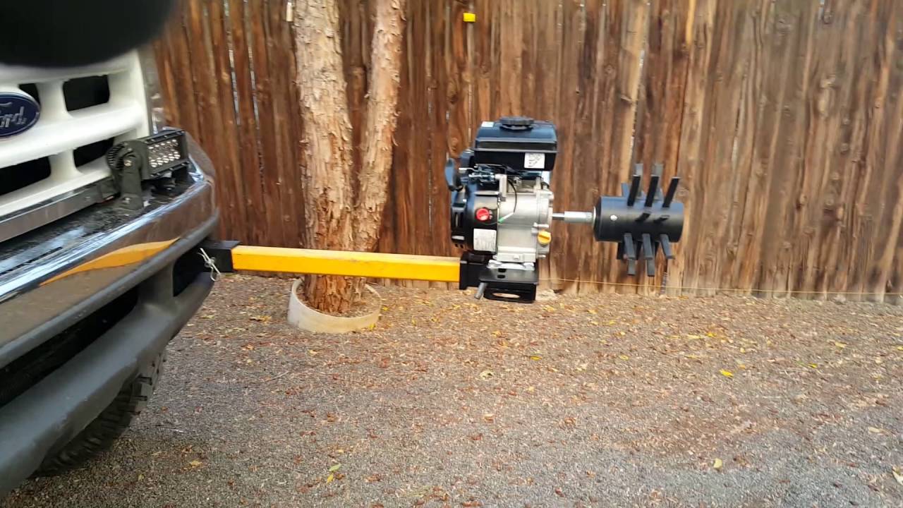 Traveling duck plucker - YouTube