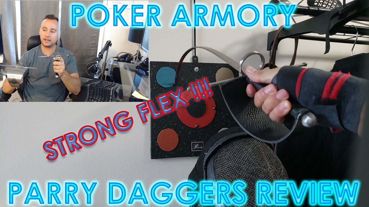 Poker Armory, The Great Parry Daggers Review !!! - YouTube