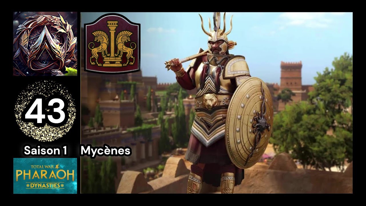 43. Agamemnon, roi de l' Assuwa ! - Agamemnon - Total War: PHARAOH ...