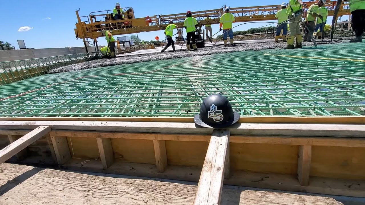 Making History with E5® Internal Cure and E5® Liquid Fly Ash - YouTube