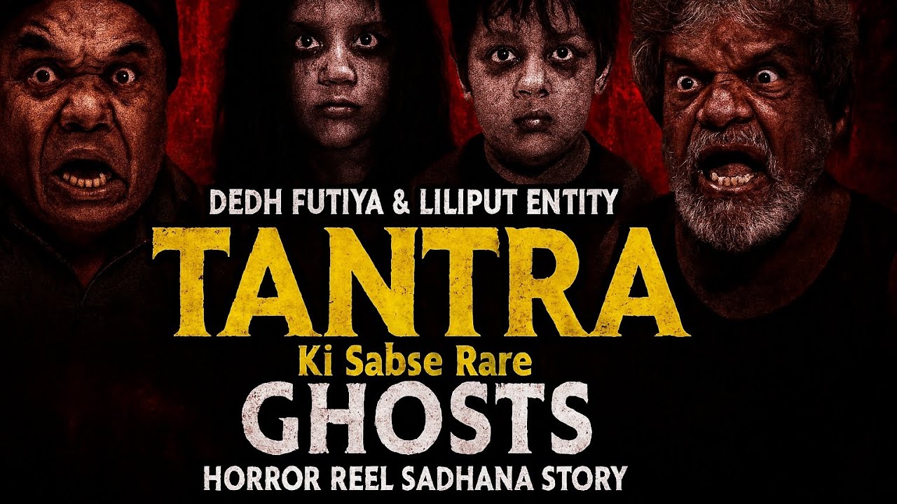 DEDH FUTIYA & LILIPUT ENTITY TANTRA Ki Sabse Rare GHOSTS HORROR REEL ...
