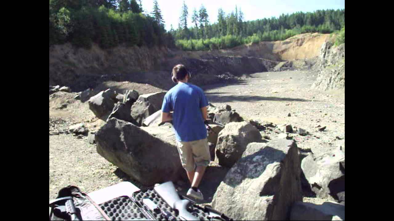 Brown's Camp Shooting Range 070812 - YouTube