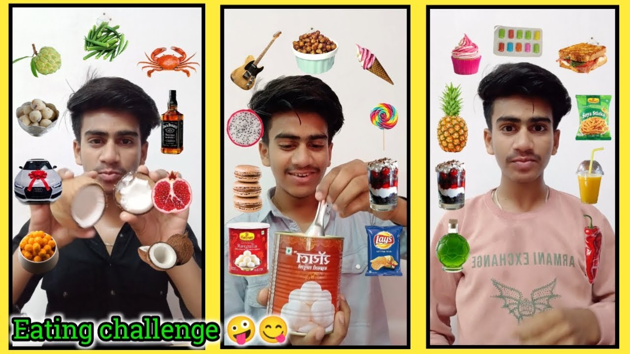 Eating challenge in Jolo chip, chicken, - YouTube