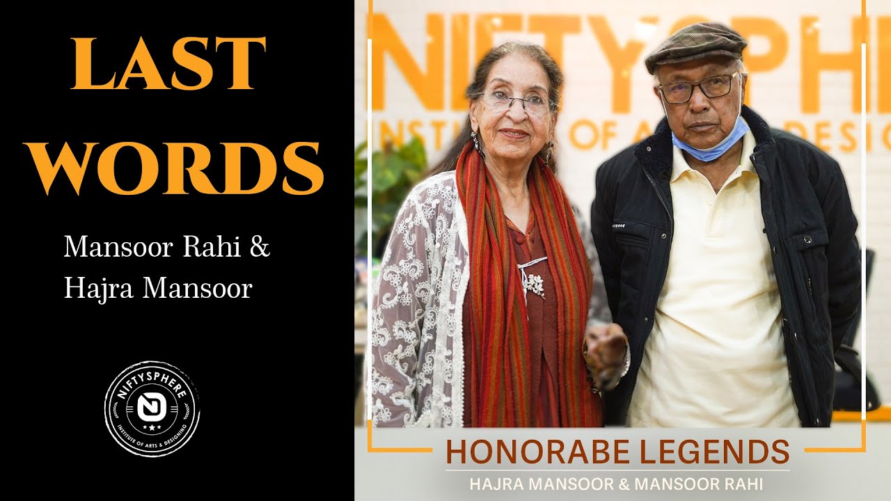 Mansoor Rahi & Hajra Mansoor |Visual Artist of Pakistan Top 10 Most ...