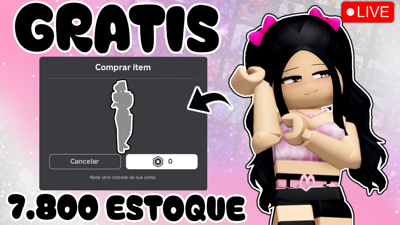 [🔴LIVE] PEGANDO EMOTE GRATIS NO ROBLOX COM INSCRITOS - YouTube