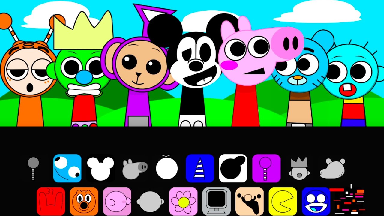 Sprunki Tooniverse+Gameverse - Horror and Normal Version - YouTube