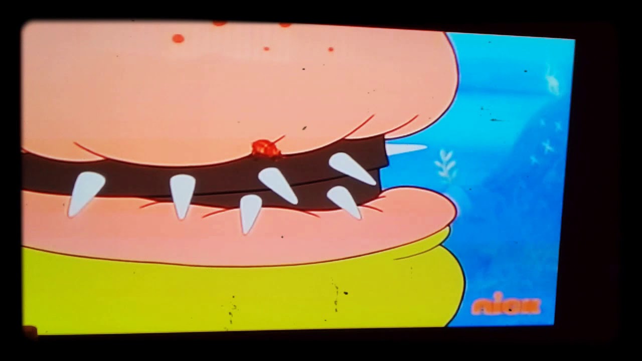 Spongebob sandy and patrick attacked by fleas - YouTube