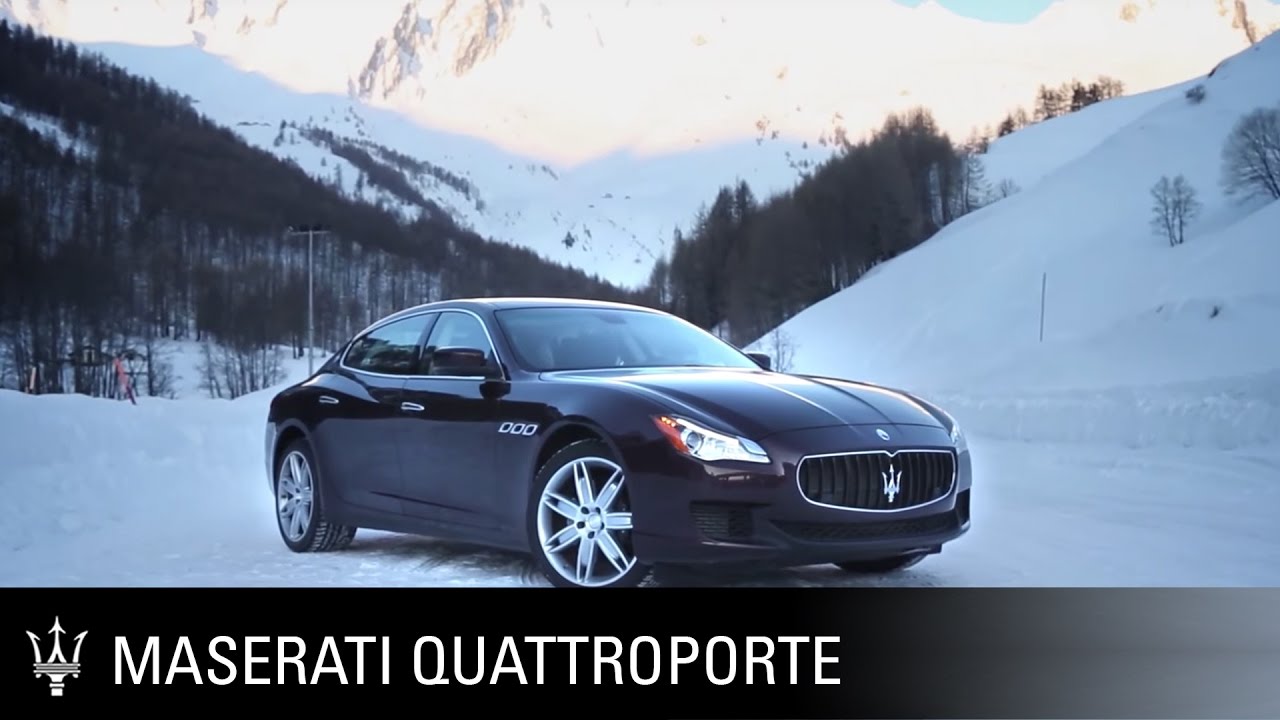 Maserati Quattroporte S Q4. With four-wheel drive system - YouTube