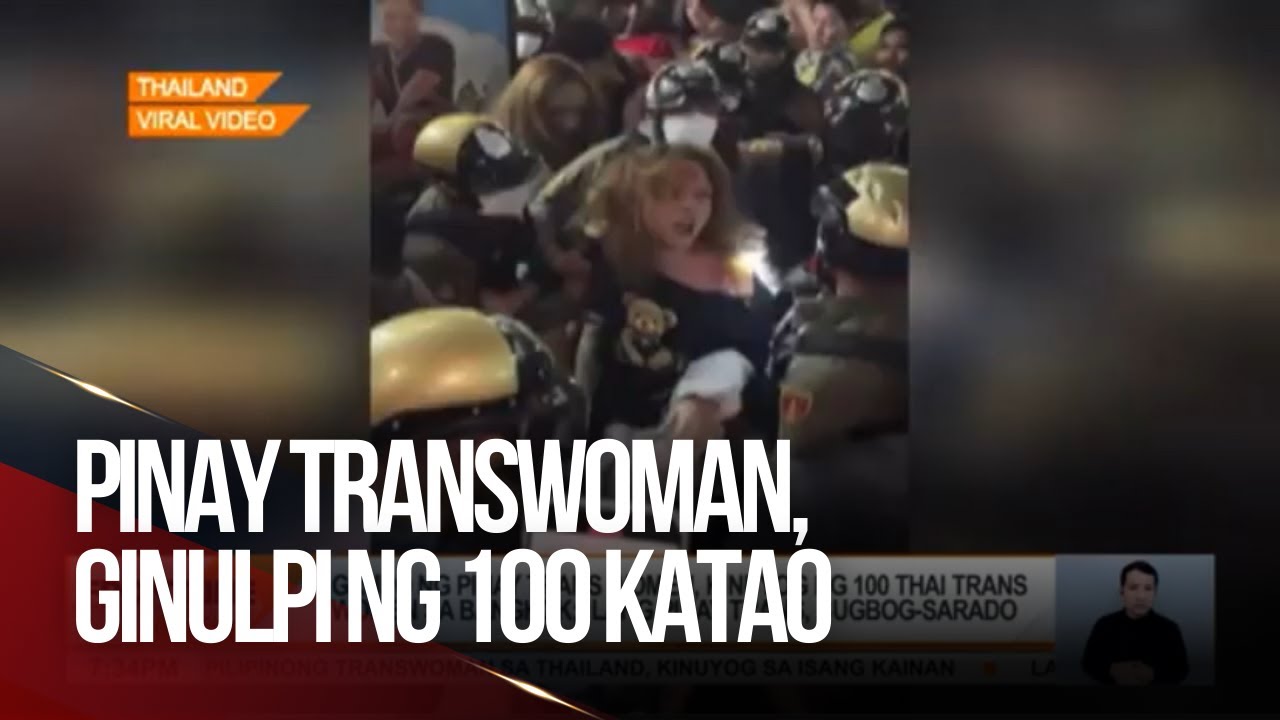 🔴 Grupo ng Pinay transwomen, kinuyog ng 100 Thai transwomen sa Bangkok - YouTube