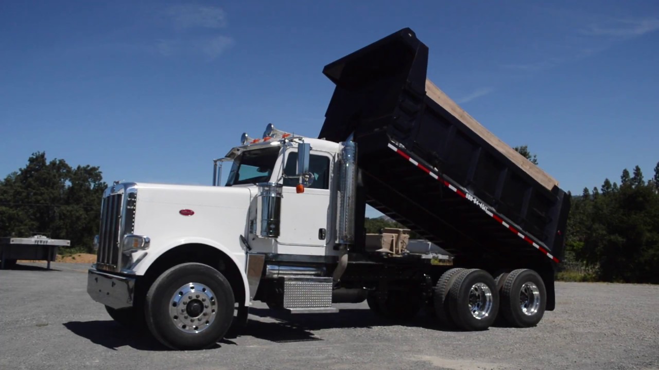 2009 Peterbilt 388 Dump Truck / Charter Trucks - u10630 - YouTube