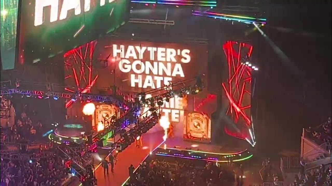 Jamie Hayter Entrance - AEW Revolution - YouTube