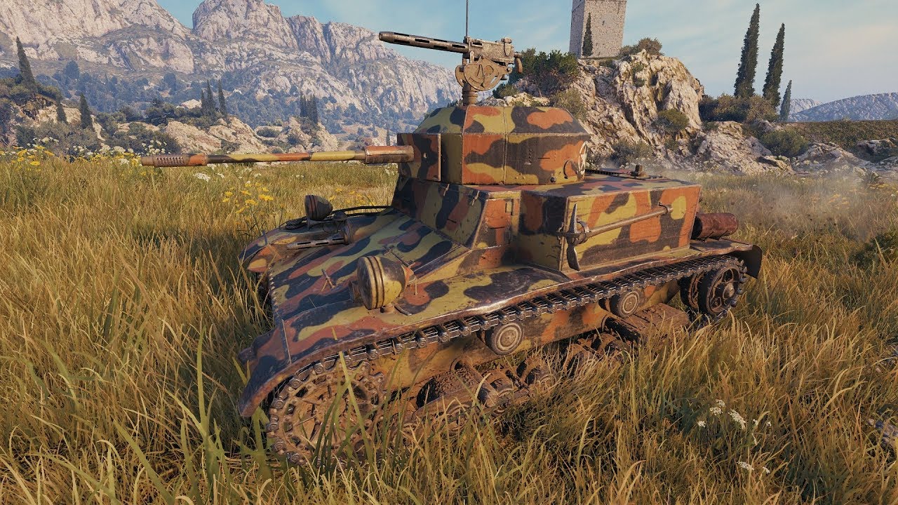 World of Tanks T2 Light Tank - YouTube