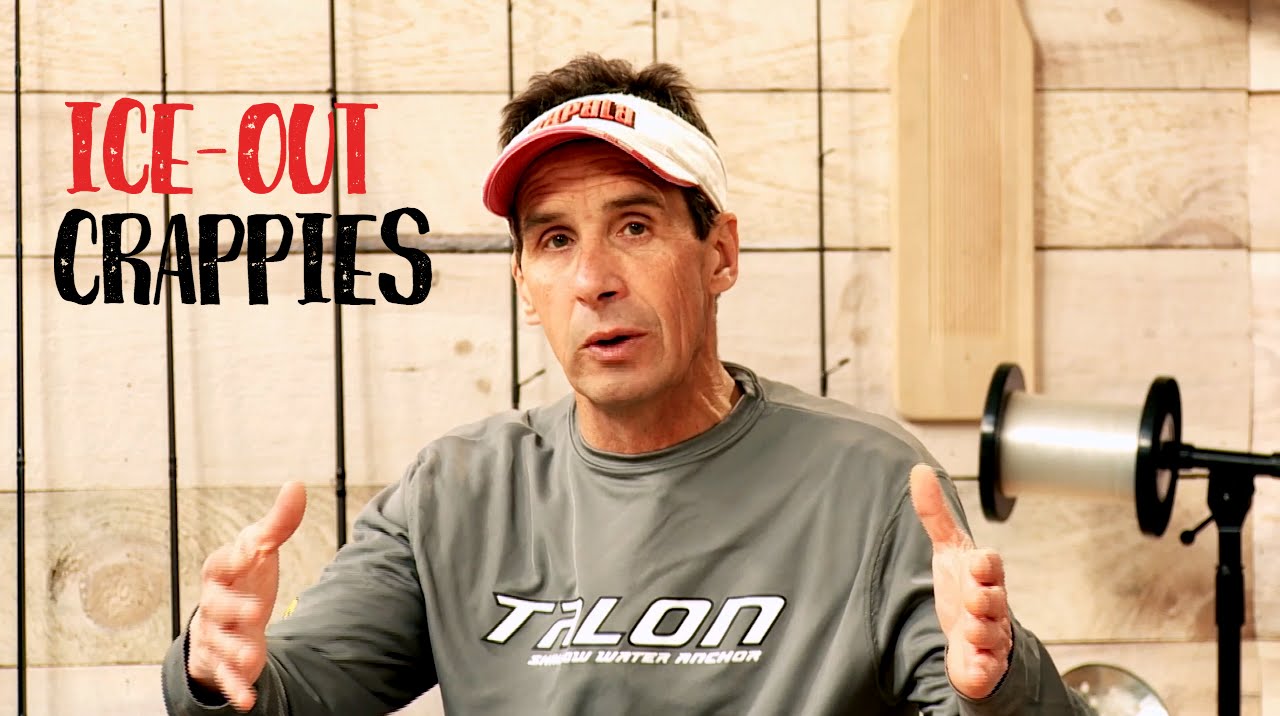 How To Catch Ice-Out Crappies - James Lindner - YouTube