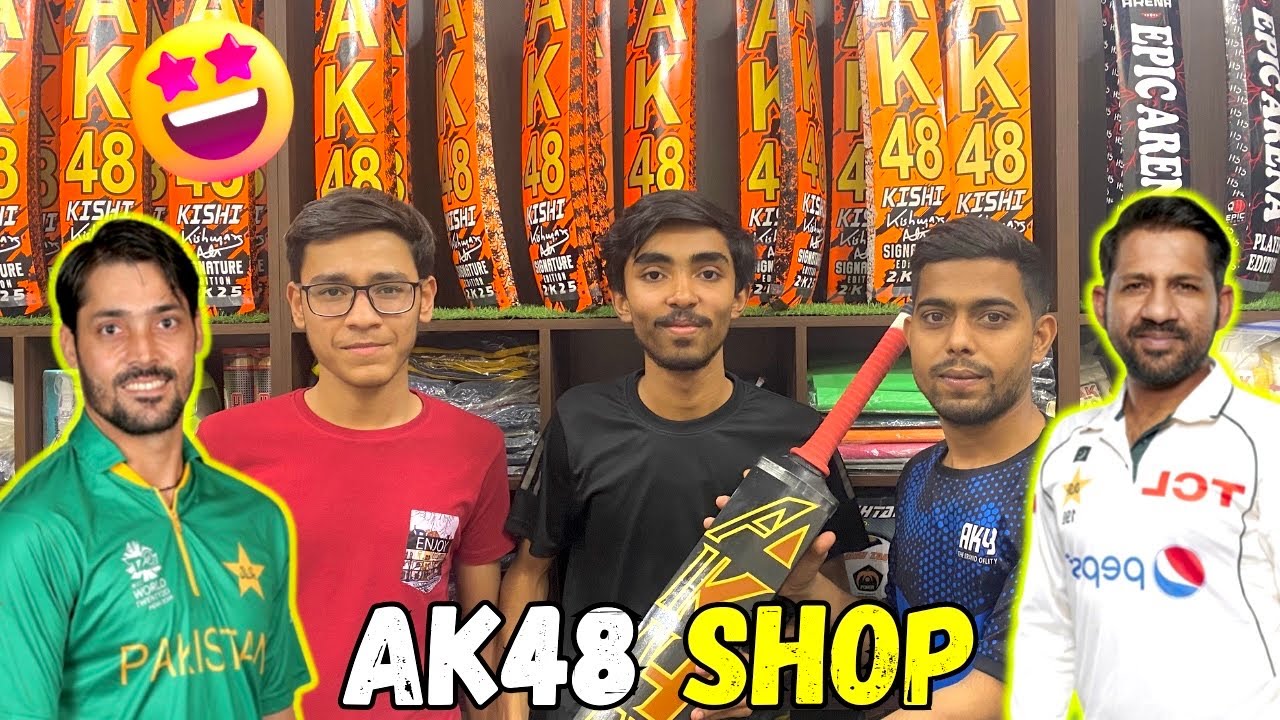 A Visit To Anwer Ali AK48 Sports😍 | Srilankan Wood Bat😱 - YouTube