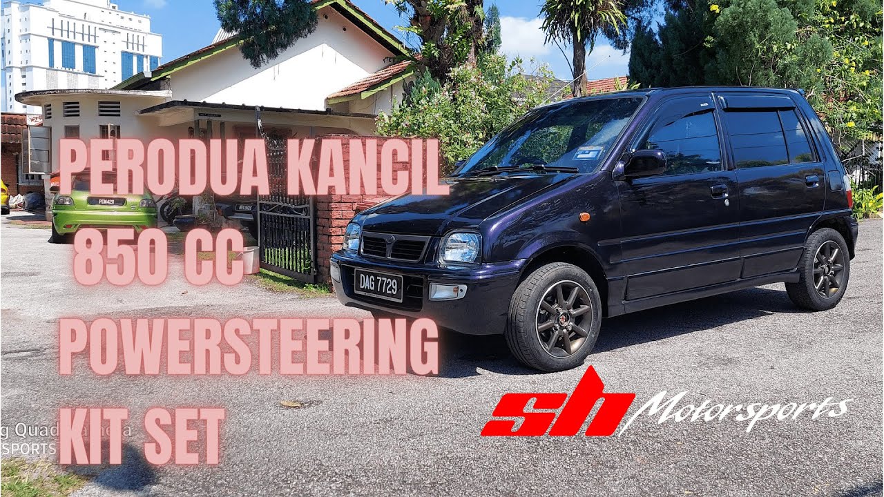 Perodua Kancil 850 | Power Steering Kit Set - YouTube