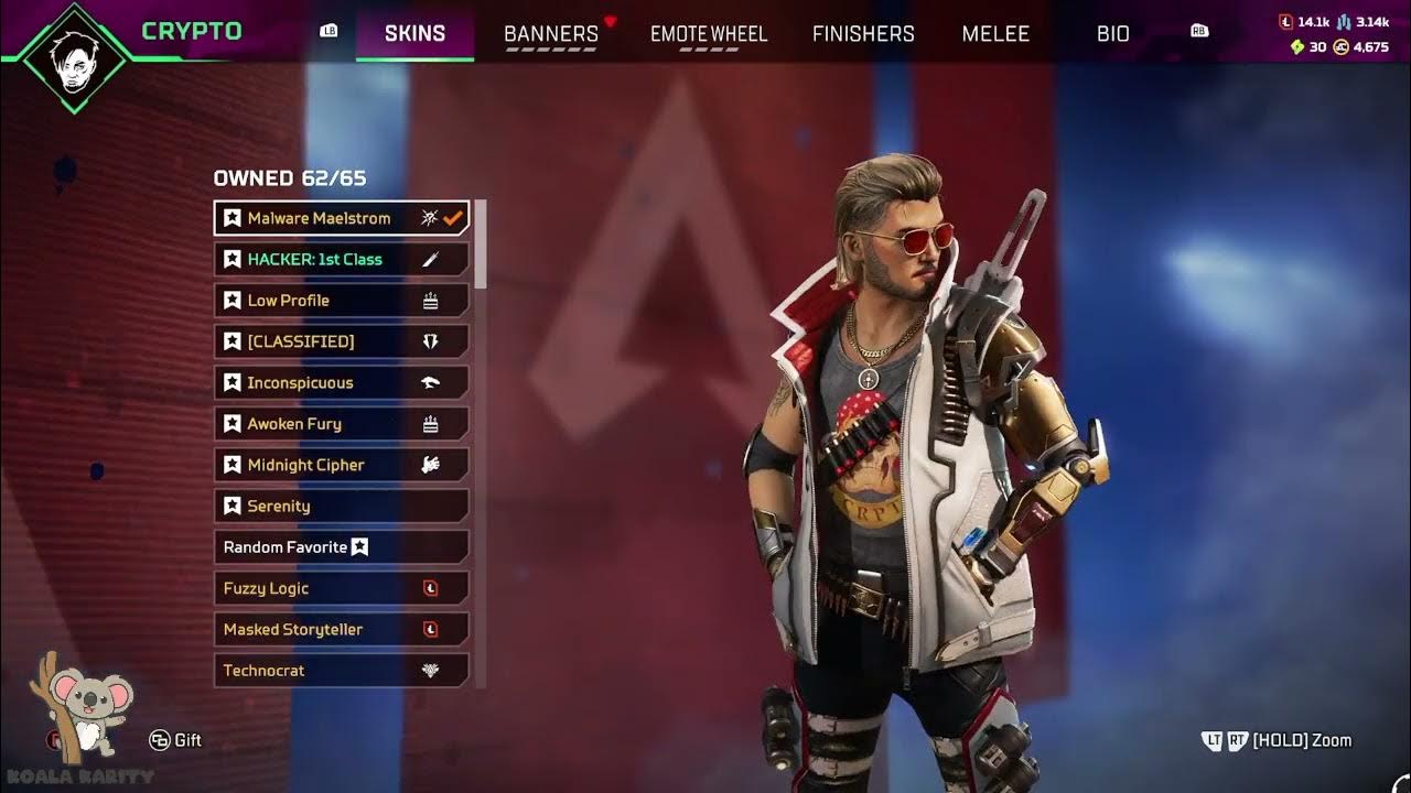 New Legendary Skin for Crypto (Malware Maelstrom), S21 Double Take [Apex Legends -Highlight- Jun ...