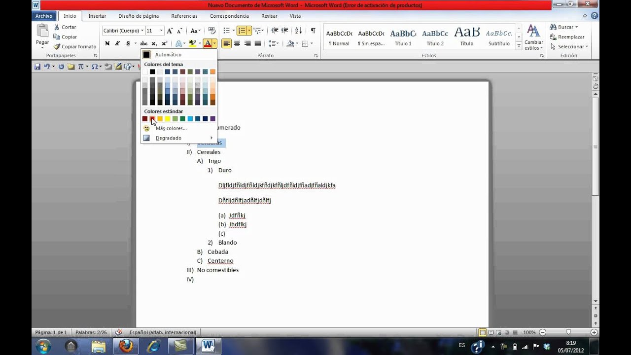 Esquema numerado 2010 Salle - YouTube
