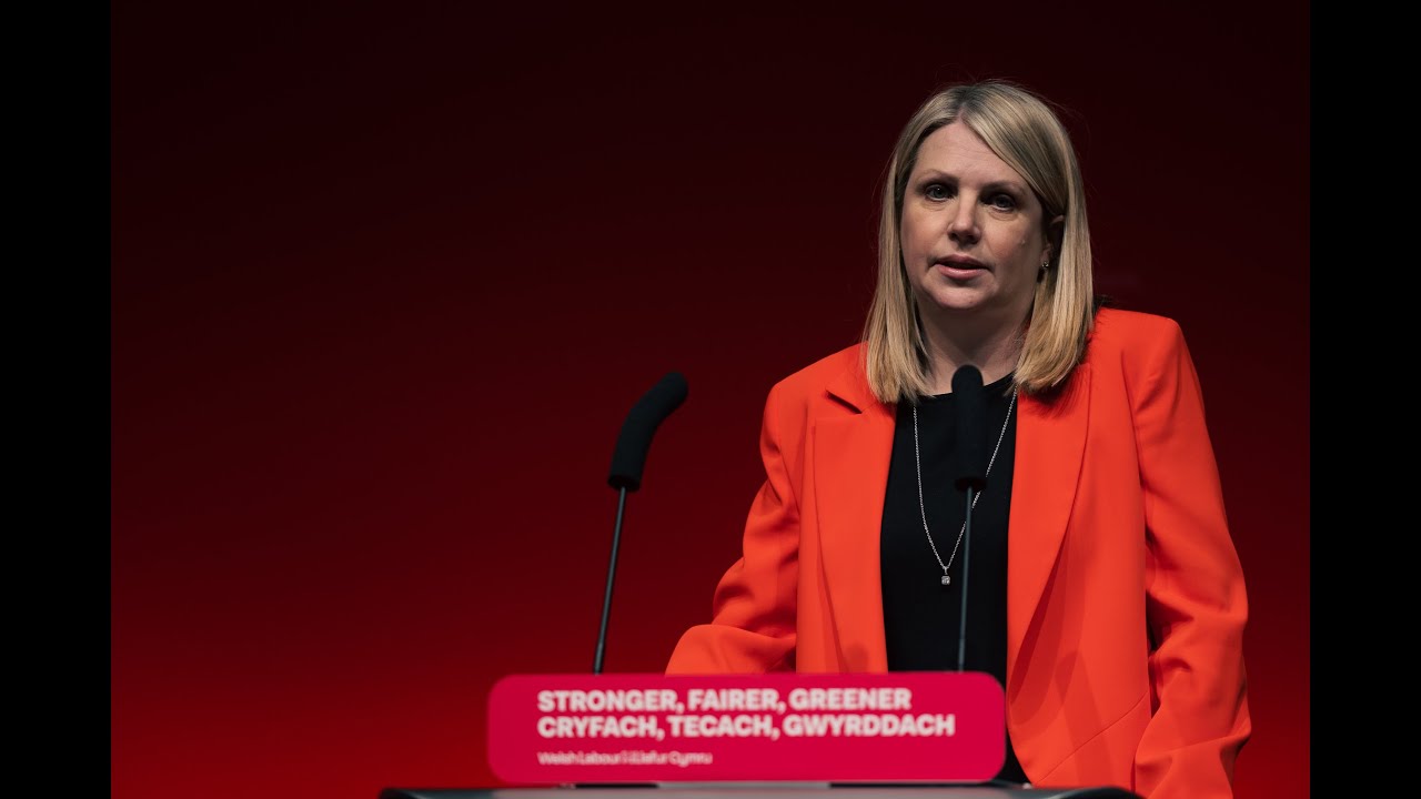 Hannah Blythyn | Speech to Welsh Labour Conference 2022 - YouTube