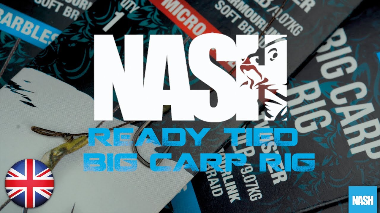 Nash Tackle Ready Tied Big Carp Rig - YouTube