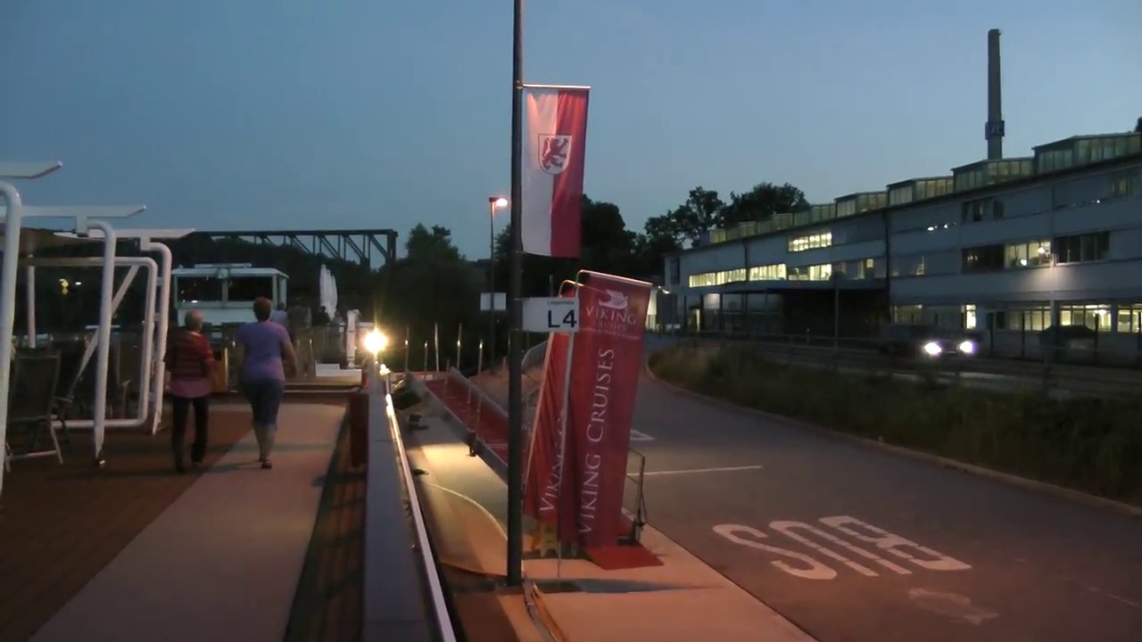 L4 dock in Lindau, Passau, Germany - YouTube