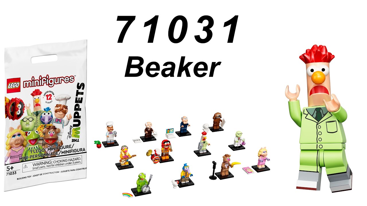 LEGO Minifigure 71033 Beaker Collectable Minifigures - The Muppets ...