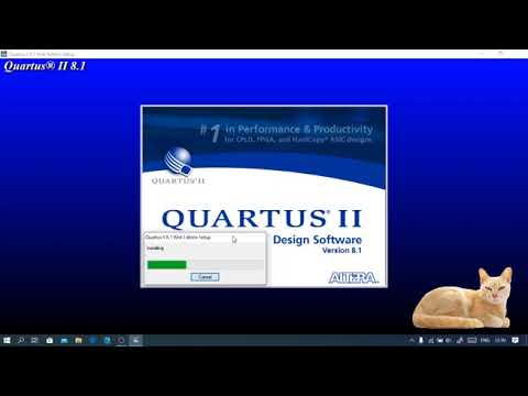 How to install Quartus II 8 1 Web Edition - YouTube