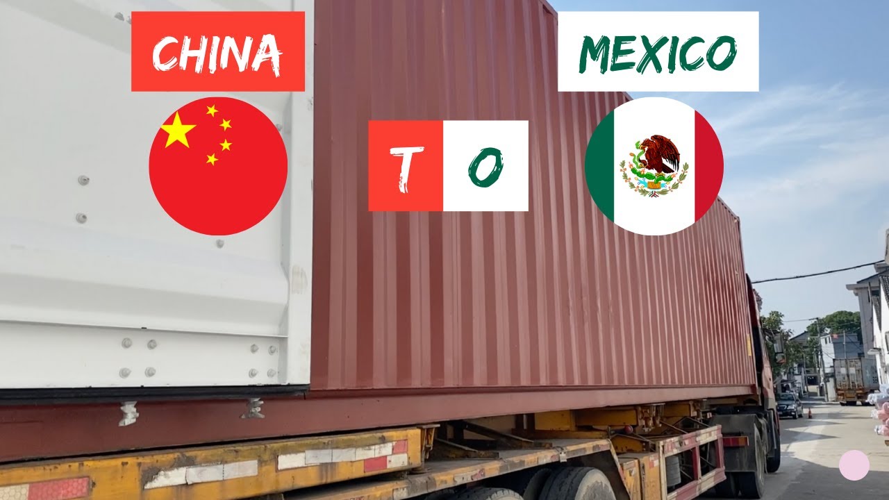 Fabric Loading|China to Mexico|40HQ Container Loading - YouTube