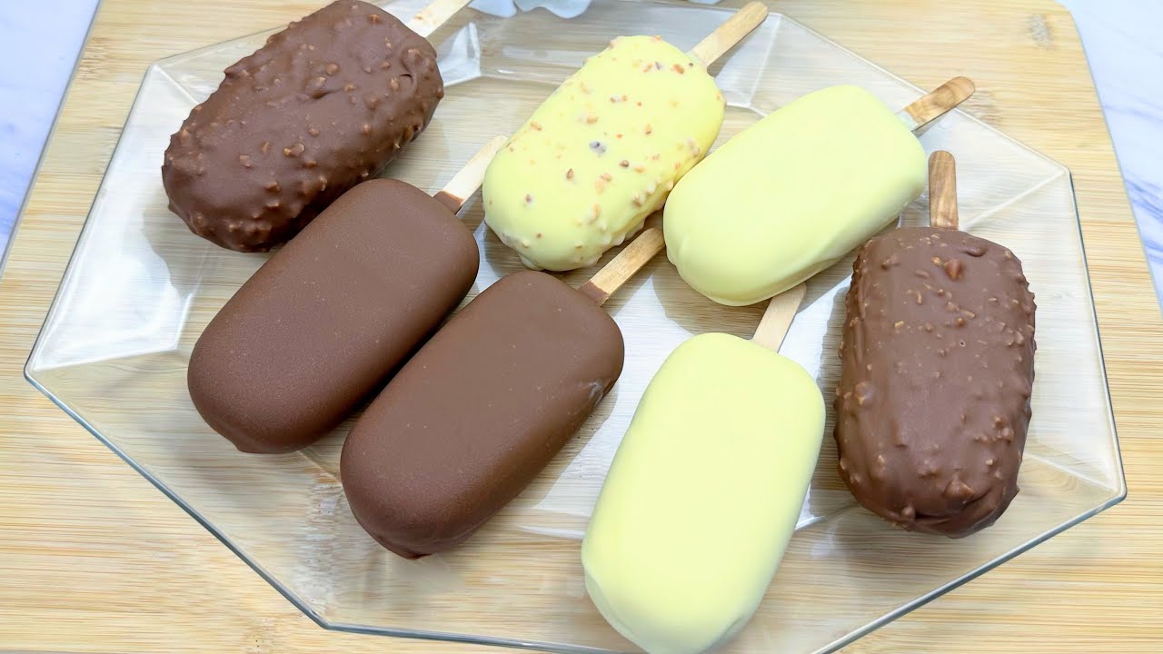 Home made Magnum Ice Cream | Quick and Easy Recipe - YouTube