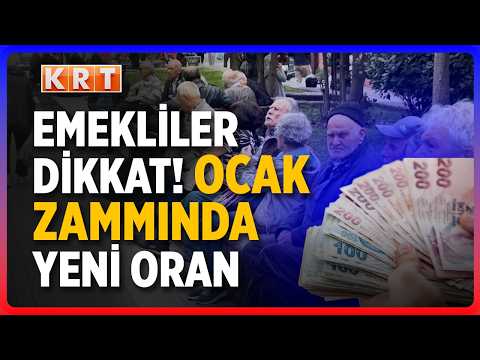Emeklinin ocak zammı için yeni hesap! En düşük emekli maaşı ne kadar olacak?