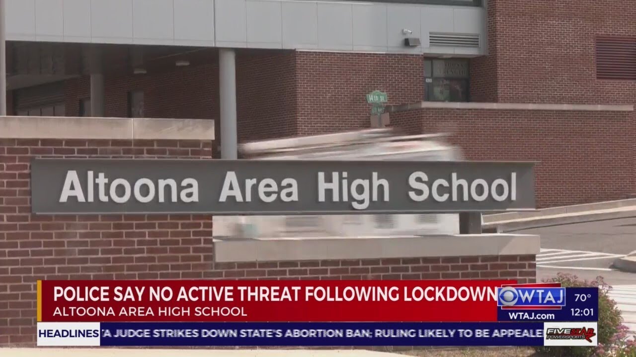 Altoona high school opens after brief lockdown during 2-hour delay ...