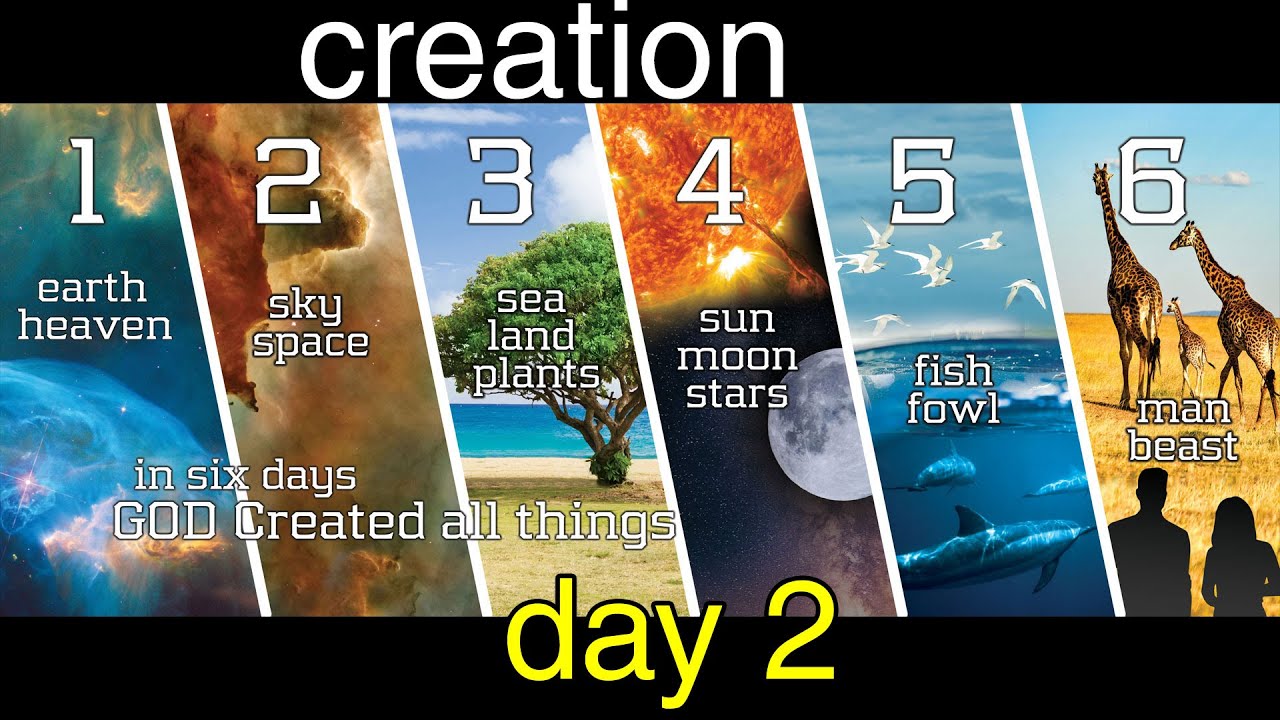CREATION DAY 2 - Genesis 1:6-8 Heavens & Firmament - YouTube