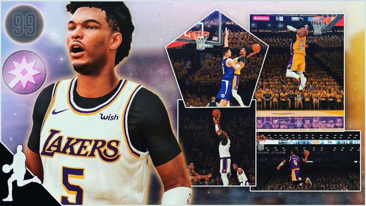 99 Overall SCORING MACHINE Build Breakdown In NBA 2K20! NBA 2K20 BEST ...