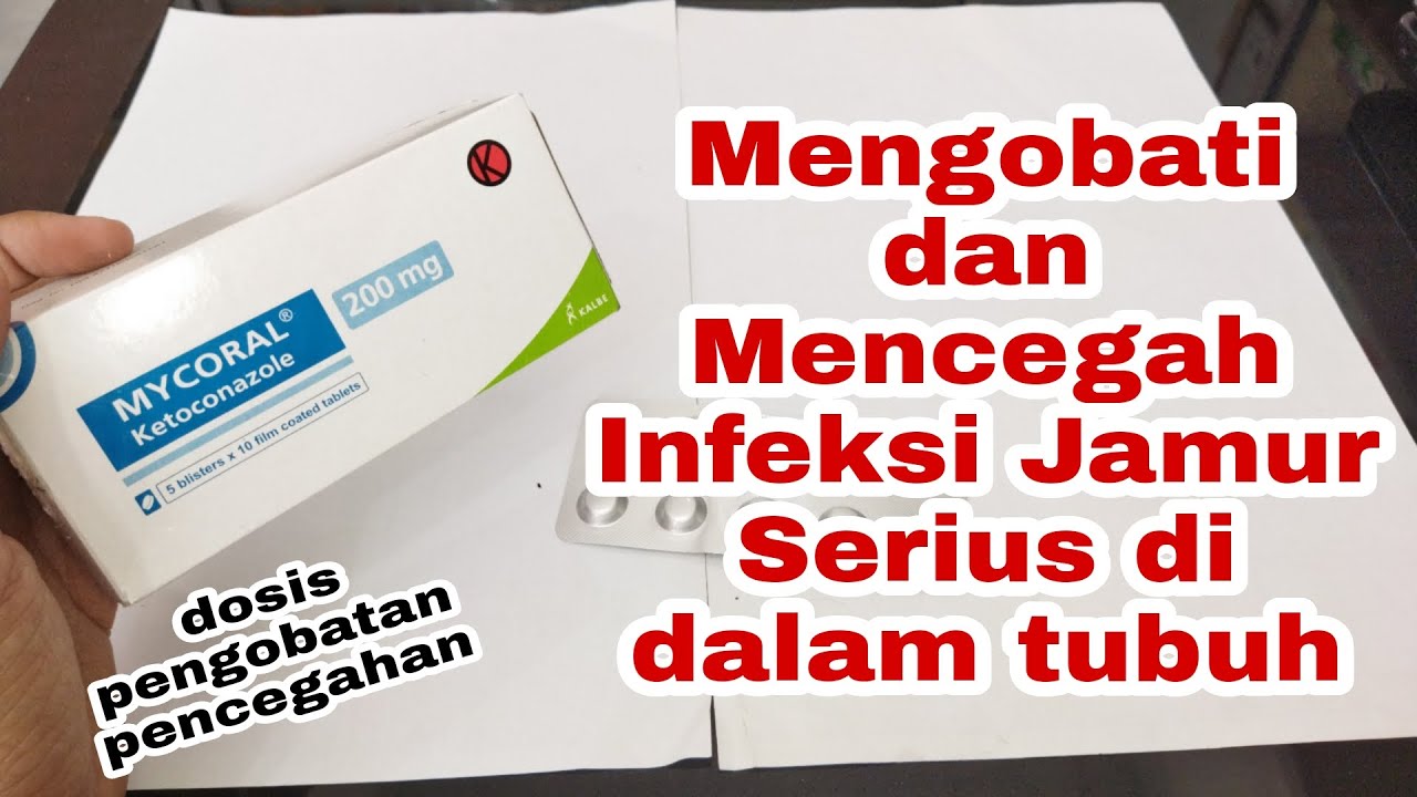 MYCORAL tablet untuk mengobati Infeksi jamur panu gatal kulit Kurap dan ...