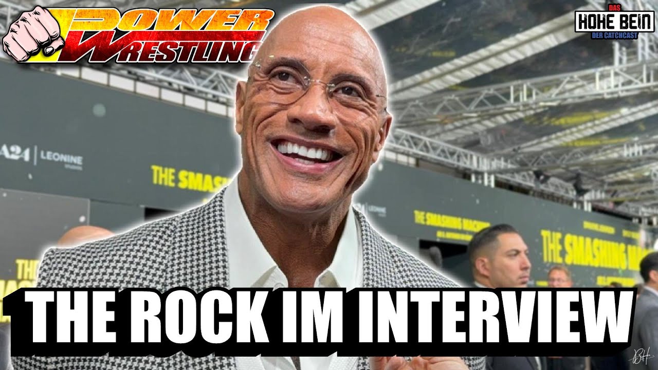 THE ROCK OWNS THE RED CARPET! ⚡️🤯💥🔥 Filmpremiere Berlin | Interview ...