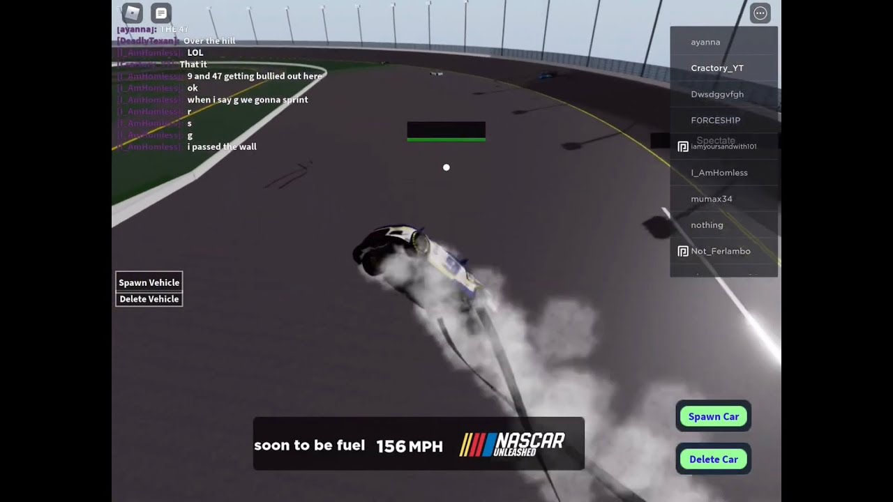 The Cursed Nascar Unleashed Server - YouTube
