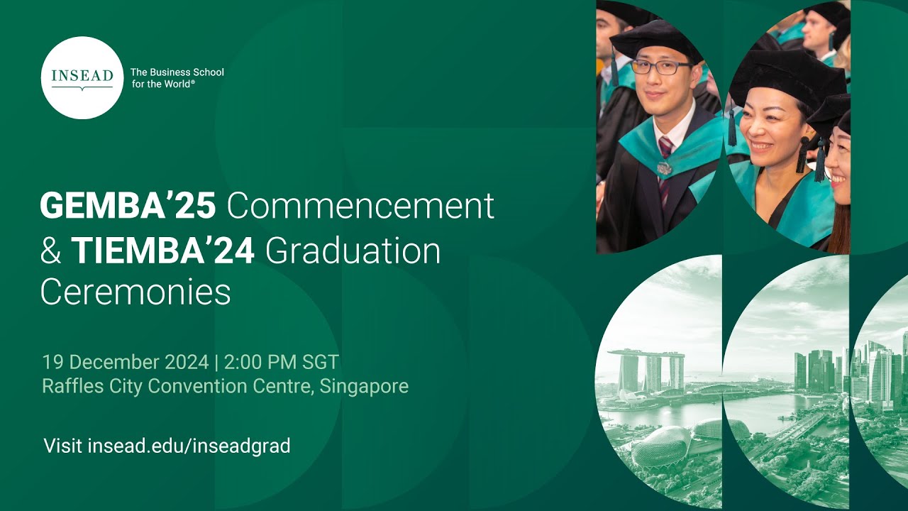 Commencement Ceremony | EMBA Class of 2025 - YouTube