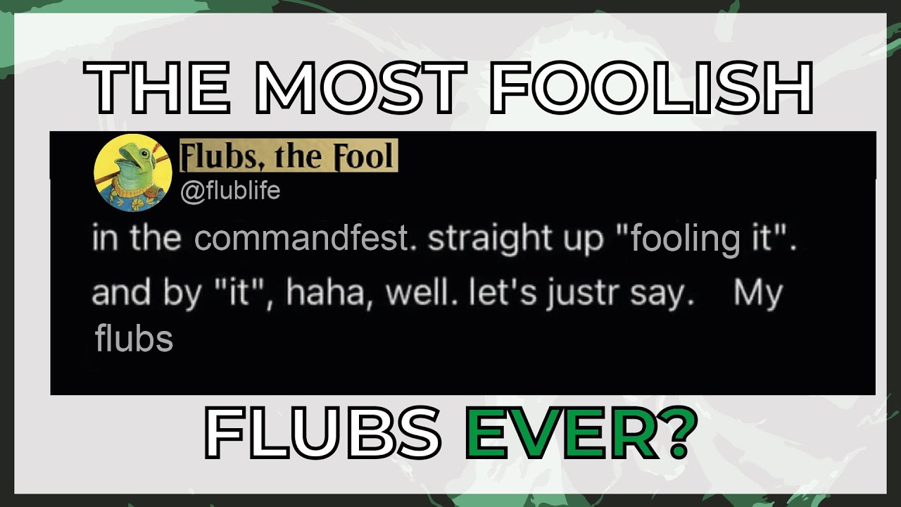 I Built the Most Foolish Flubs Possible at Commandfest UK - YouTube